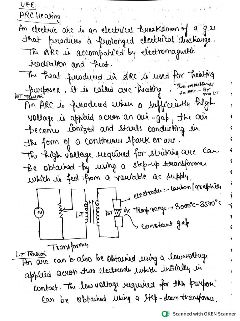 Uee Arc Heating Pdf