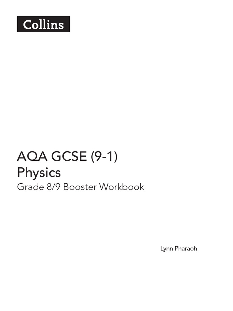 9 - 1 - Physics 8 To 9 Workbook | PDF | Radiation | Atoms
