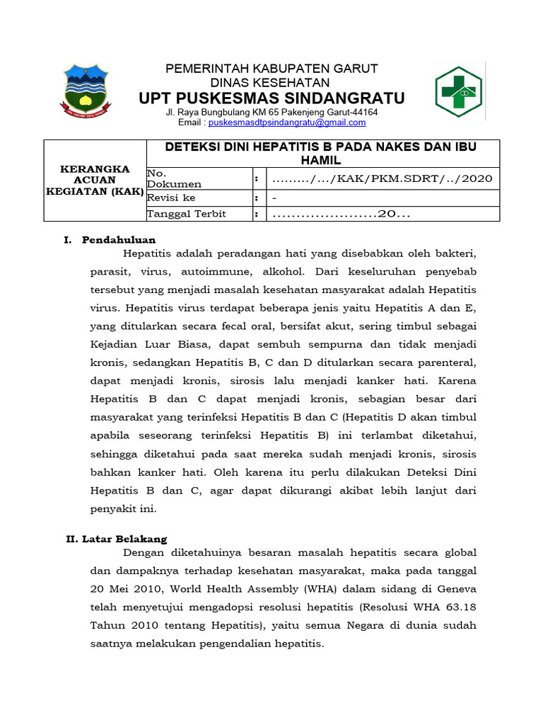 Kak Deteksi Dini Hepatitis Fix Pisannnnn | PDF