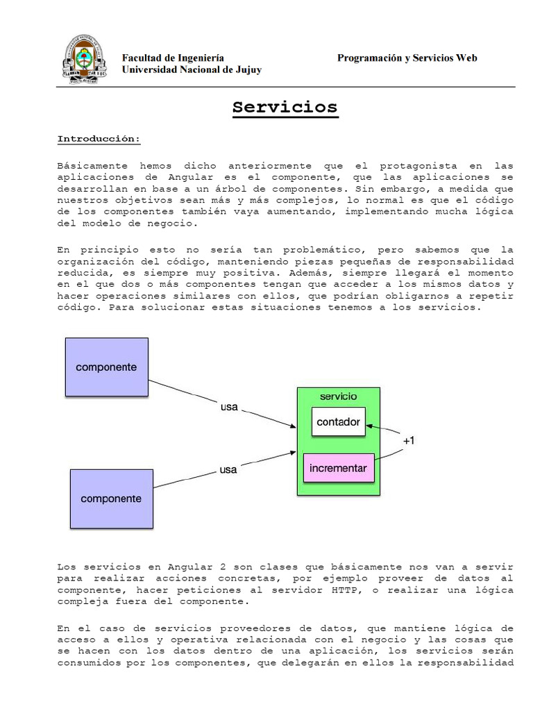 09-Angular2-Servicios de Angular Con Array Maestro-Detalle - 2 | PDF ...