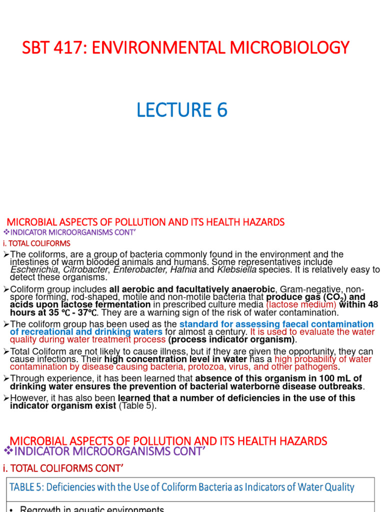 Updated-Sbt 417 Lecture 6 | PDF | Bacteriophage | Bacteria