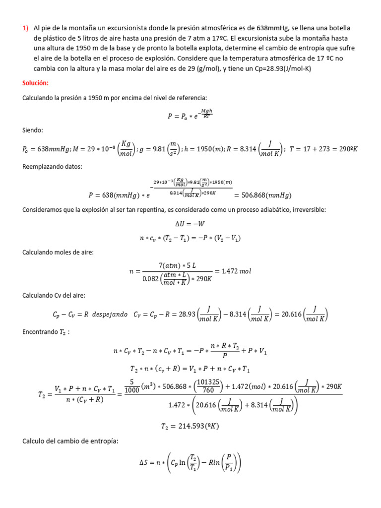 Ejercicios Propuesto FQ-2P | PDF | Física | Fenómenos científicos