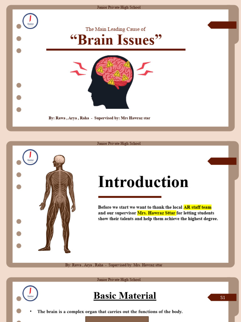 Brain Function and Disorders Guide | PDF | Brain | Central Nervous System