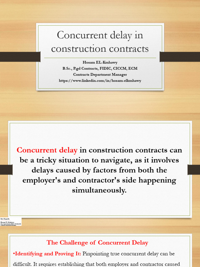 Concurrent Delay | PDF | Employment | Liquidated Damages