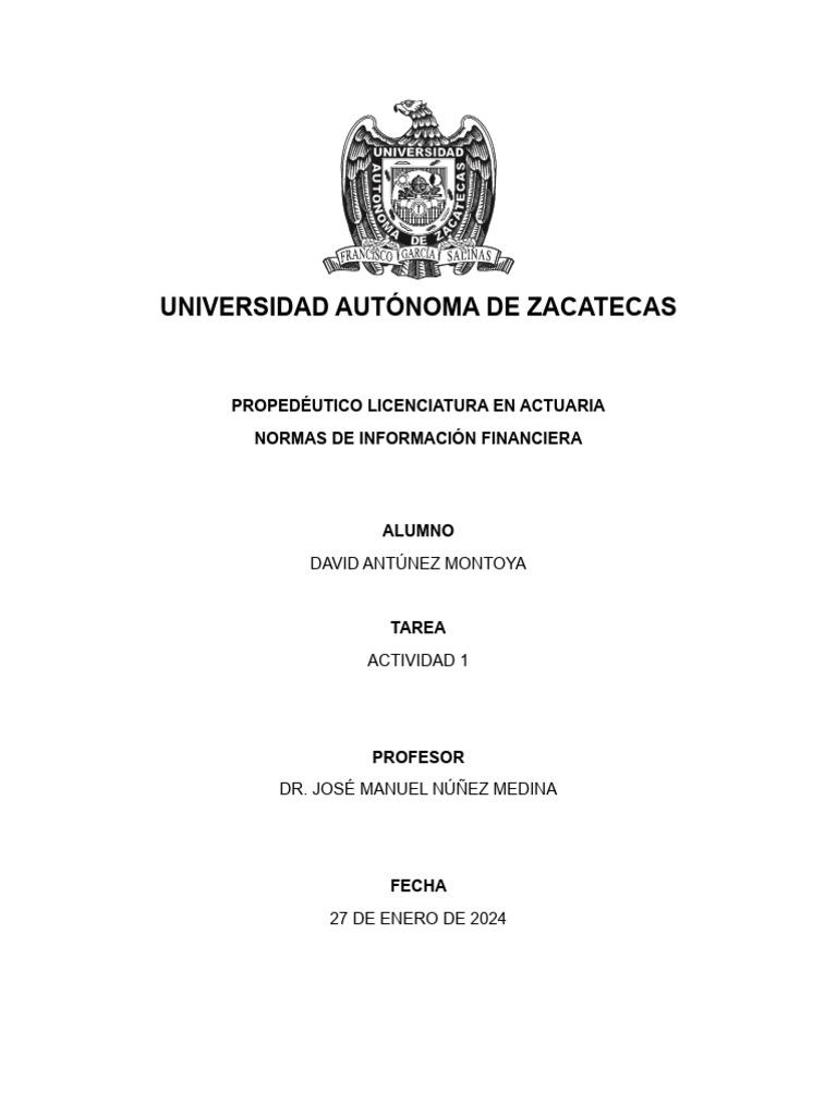 Antúnez Montoya David Actividad1 | PDF