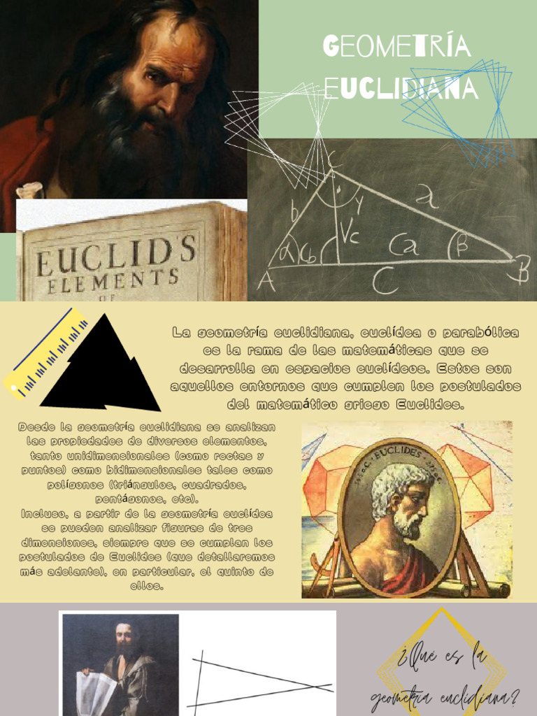¿Qué Es La Geometría Euclidiana | PDF | Geometría | Geometría euclidiana