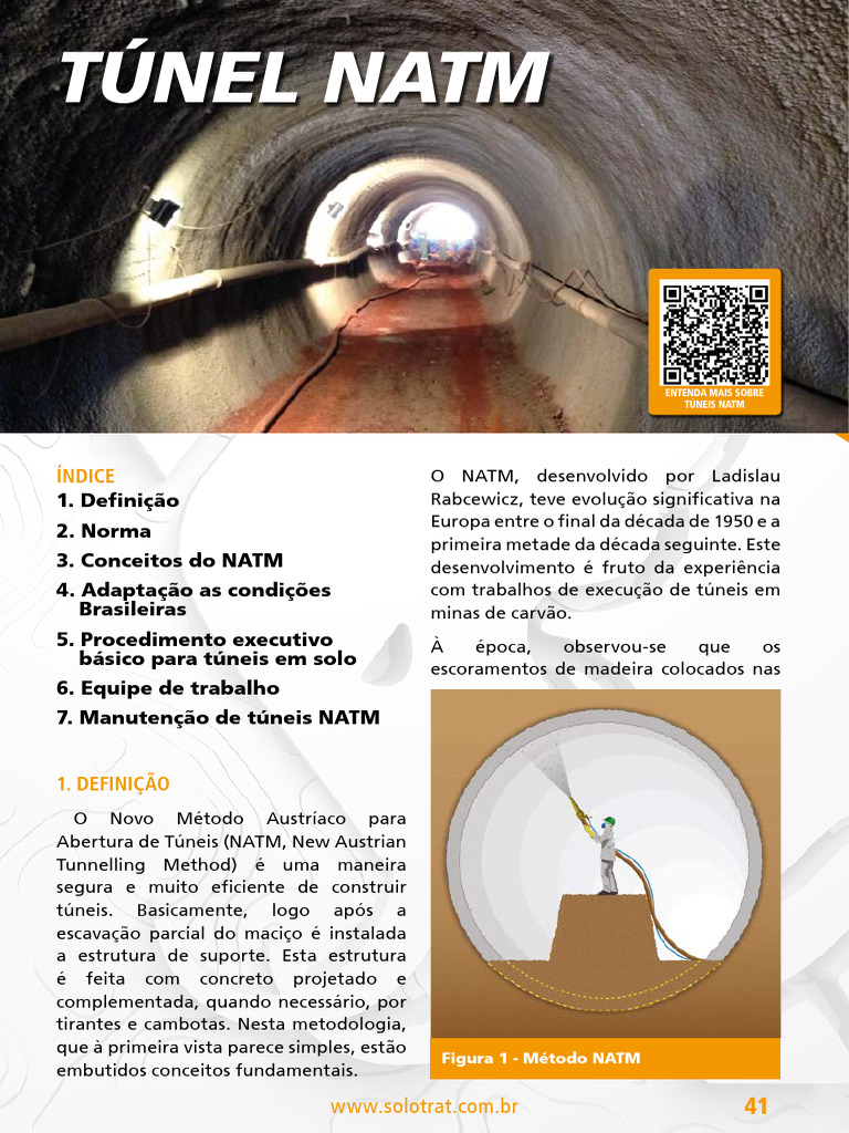 Tunel Natm | PDF | Estresse (Mecânica) | Resistência dos materiais