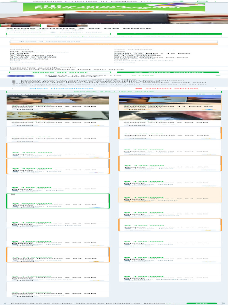 Apple Iphone X 64 GB Black in Ikeja - Mobile Phones, Martins James Jiji - NG | PDF | Consumer ...