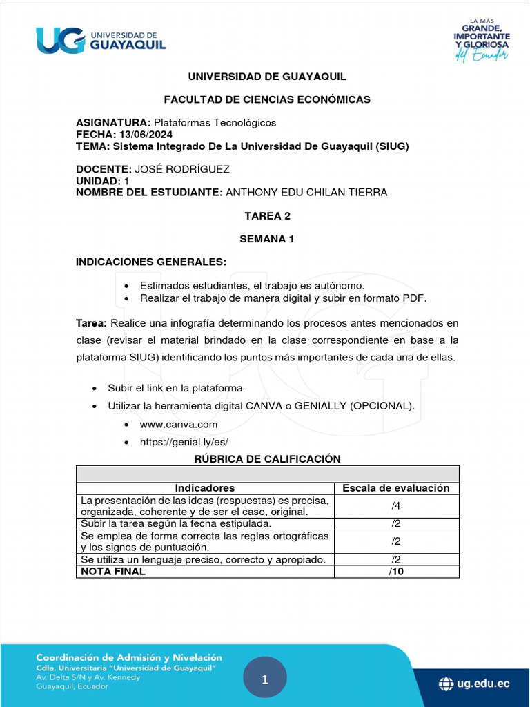INFOGRAFIA SIUG | PDF