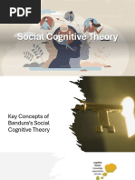 Bandura's Social Cognitive Theory | PDF