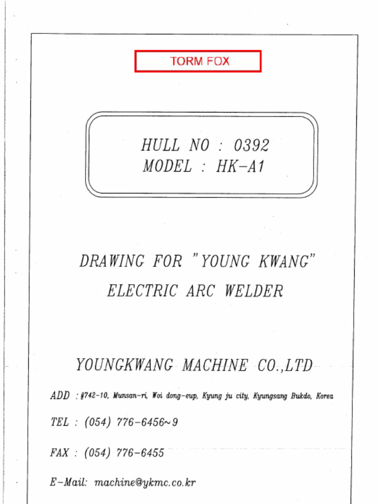E-37 ELECTRIC WELDER | PDF