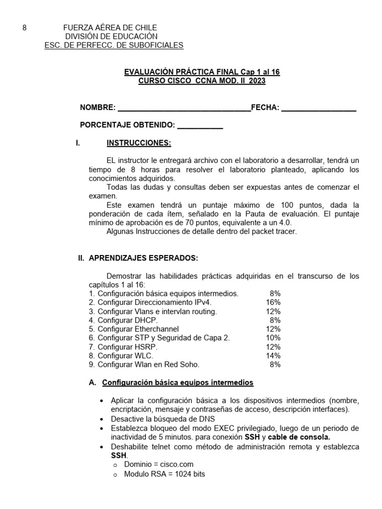 Instrucciones Ev. Practica Final Mod2 | PDF | Punto de acceso ... Instrucciones Ev. Practica Final Mod2 | PDF | Punto de acceso ...