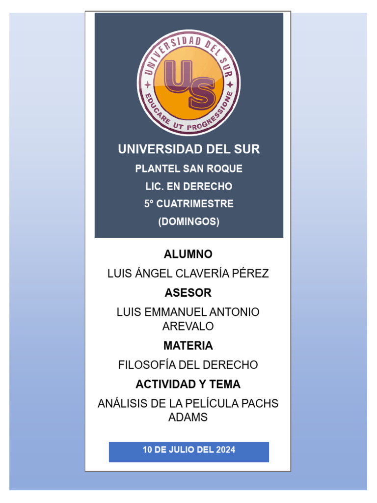 Filosofia Del Derecho-Semana 5 - Compressed | PDF | Medicina | Hospital