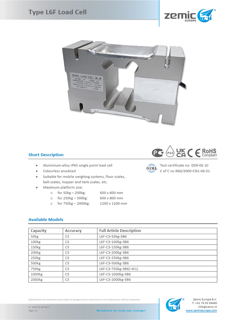 L6F_Datasheet | PDF | Electrical Resistance And Conductance ...