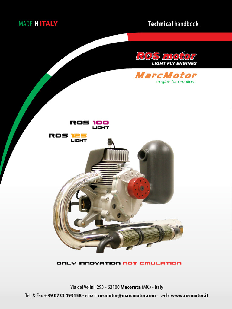 ROS 125 Manual | PDF | Engines | Carburetor