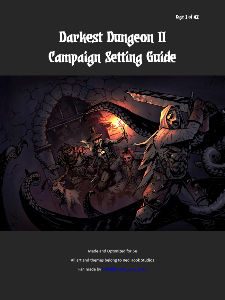 Darkest Dungeon II Campaign Guide | PDF | Leprosy | Shield