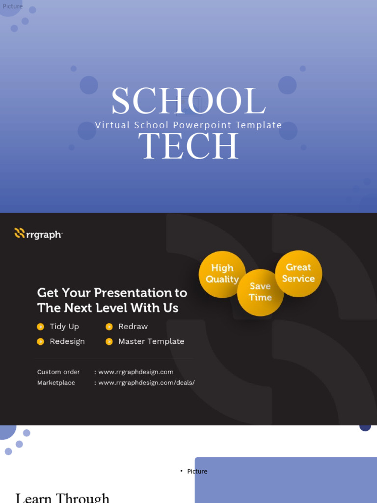 Free-Virtual Tech-Virtual School-Powerpoint-Template | PDF