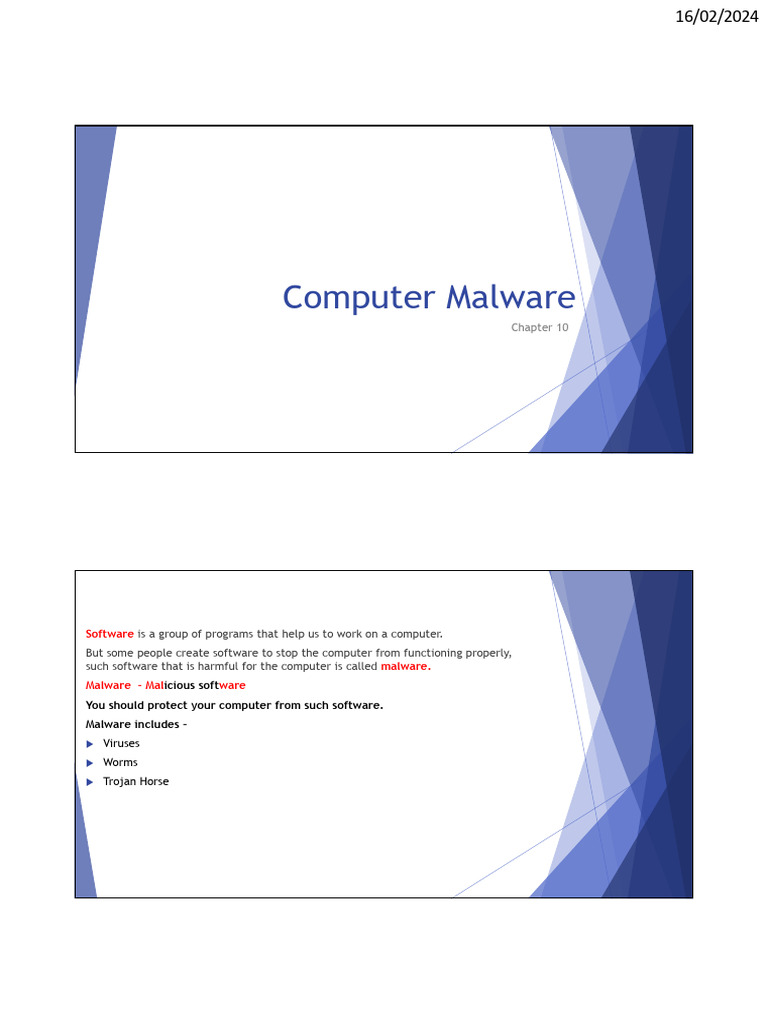10 Malware | PDF | Malware | Computer Virus