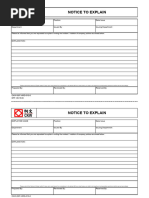 NTE Guidelines and Sample Templates | PDF | Employment | Labour Law