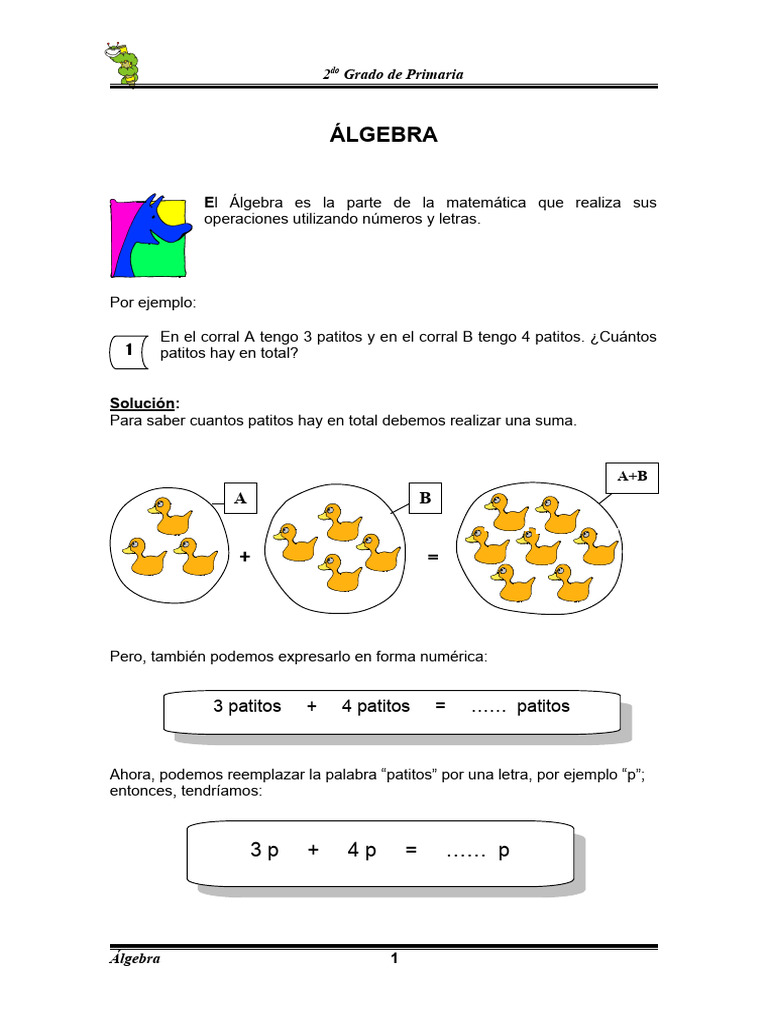2do Grado Algebra | PDF | Entero | Álgebra