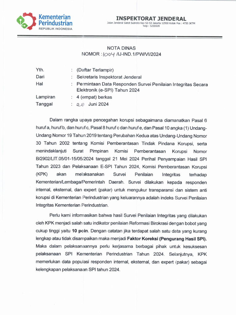 Permintaan Data | PDF