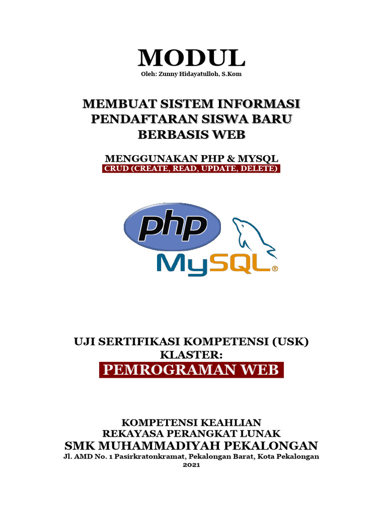 Modul Pemrograman Web | PDF