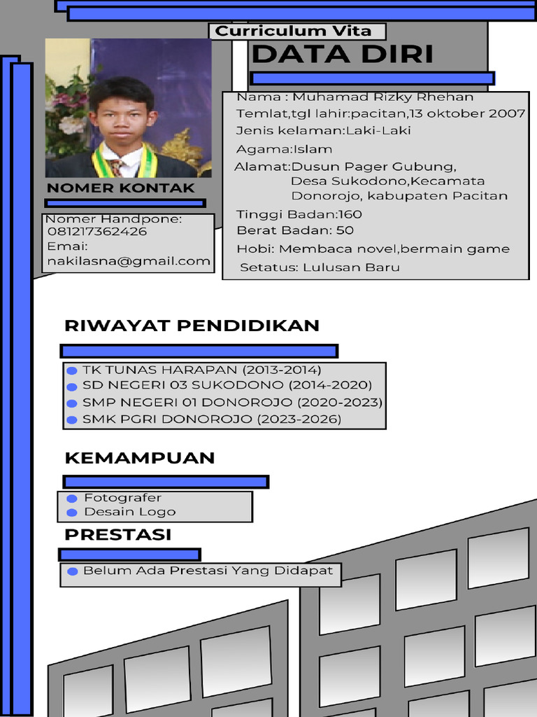 Data Diri - 20240612 - 114028 - 0000 | PDF