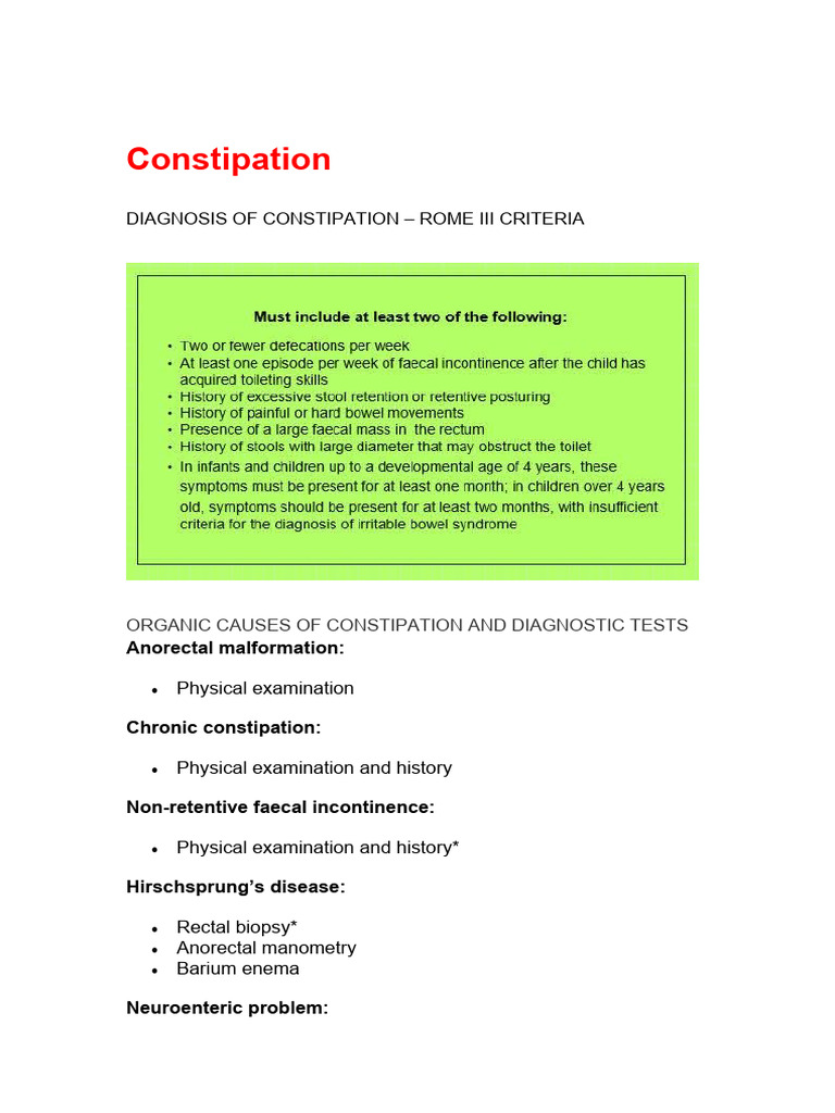 Constipation | PDF | Constipation | Rectum