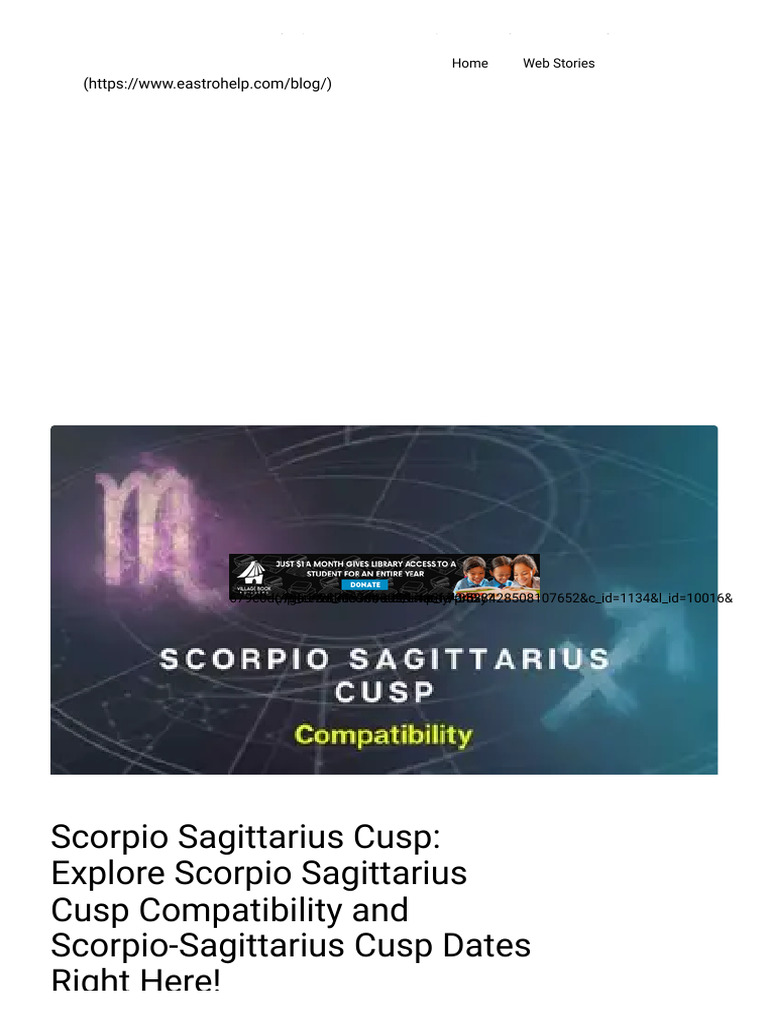 Scorpio Sagittarius Cusp - Explore Scorpio Sagittarius Cusp Compa | PDF | Astrological Sign ...
