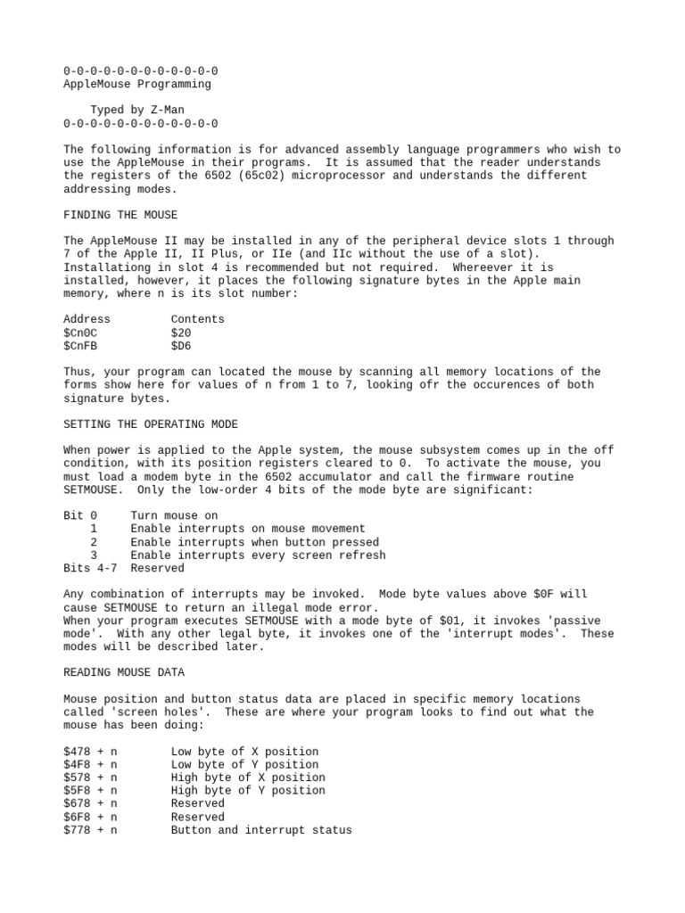 Apple Mouse | PDF | Office Equipment | Computing