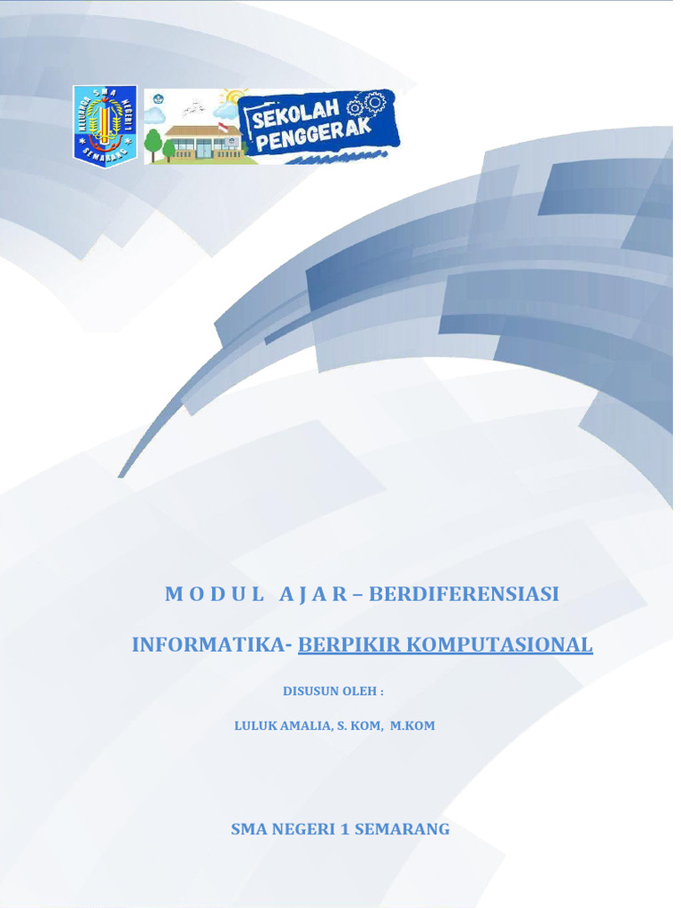 2 Modul Ajar Informatika 2-Bk - 2023 Luluk Amalia SMT Genap | PDF | Karier & Perkembangan
