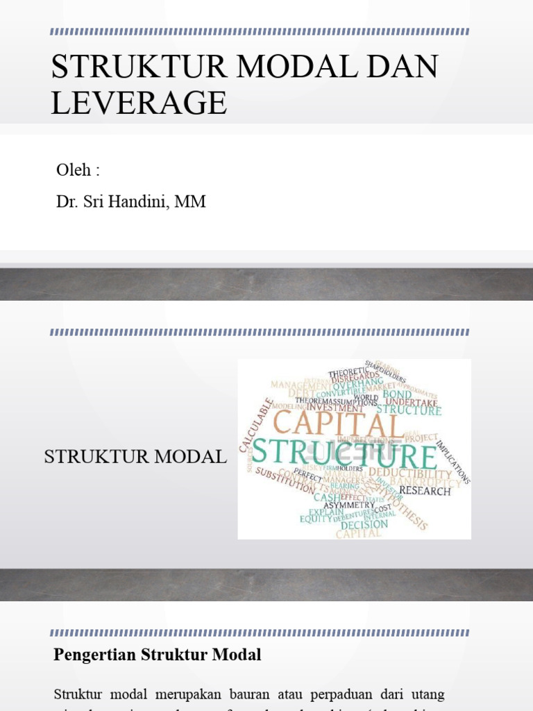 Struktur Modal | PDF