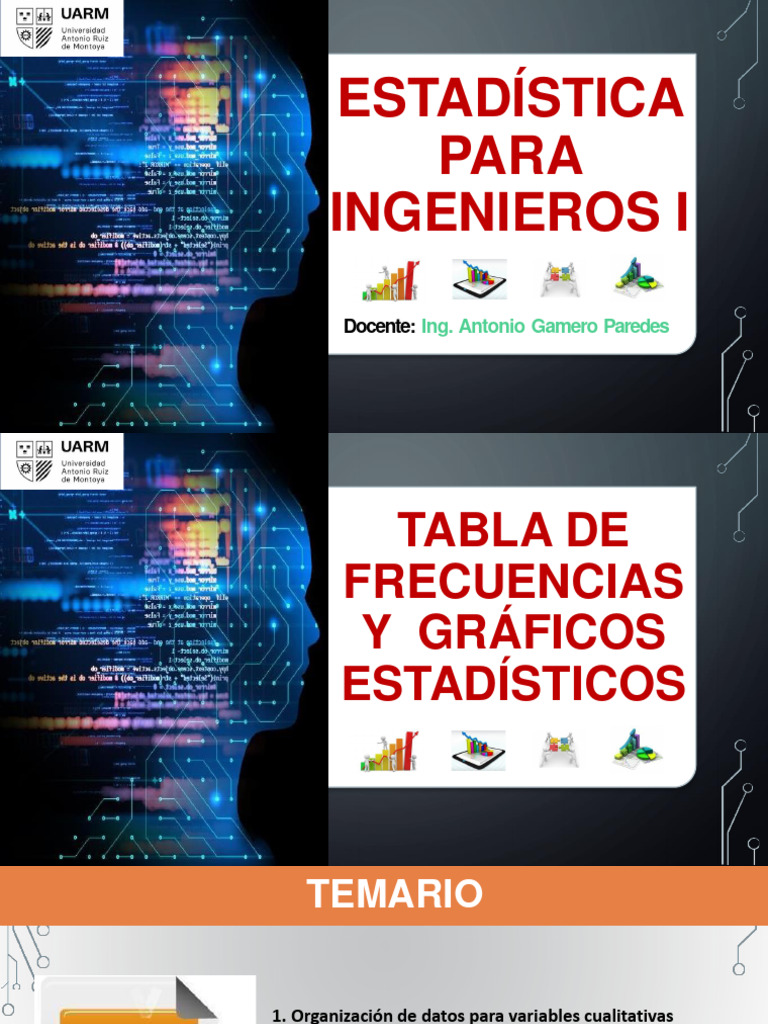 Tema 2 - Tabla de Frecuencias y Gráficos Estadísticos | PDF