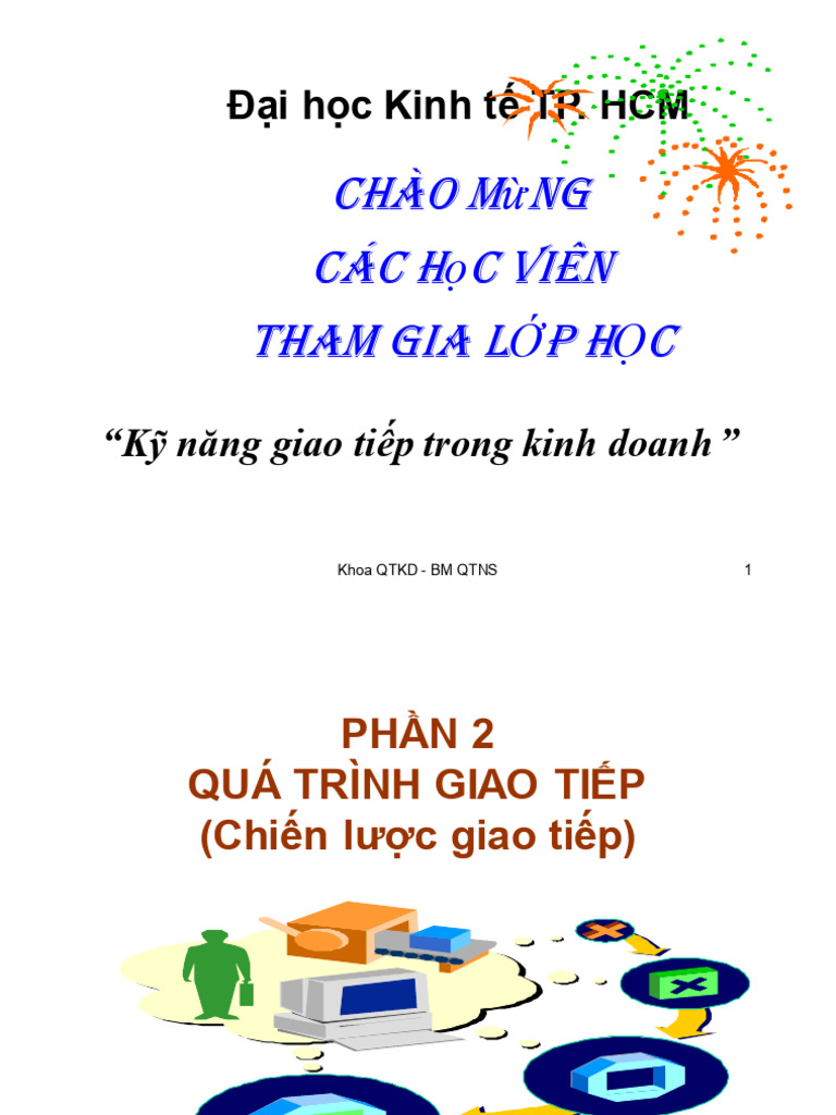 Đại Học Kinh Tế Tp. Hcm: Chào M Ng Các H C Viên Tham Gia L Ph C | PDF