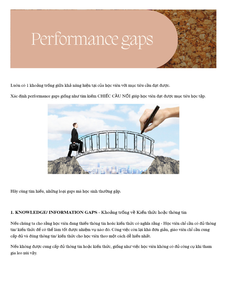 Follow Up - Performance Gaps | PDF
