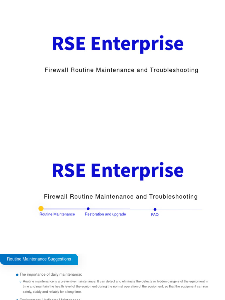 2-15-1 Firewall Routine Maintenance and Troubleshooting PDF | PDF ...