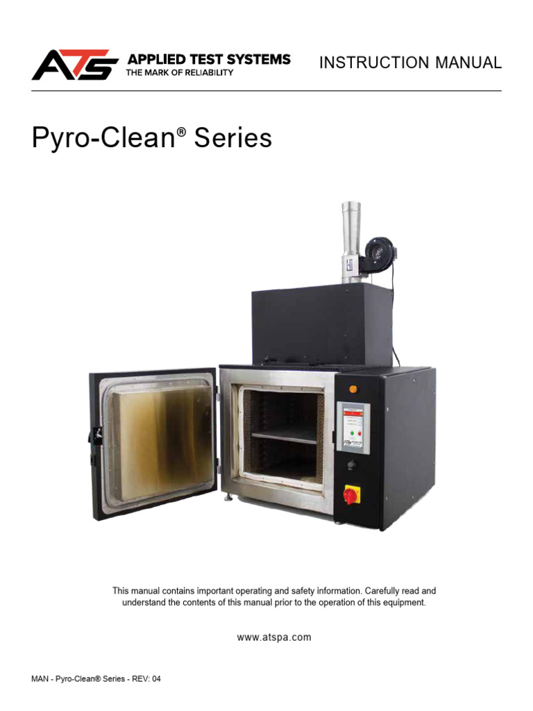 Pyro-Clean-Manual | Download Free PDF | Pyrolysis | Fiberglass