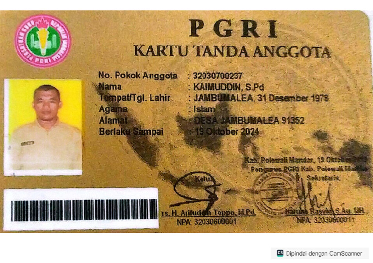 Kta Pgri Kaimuddin | PDF