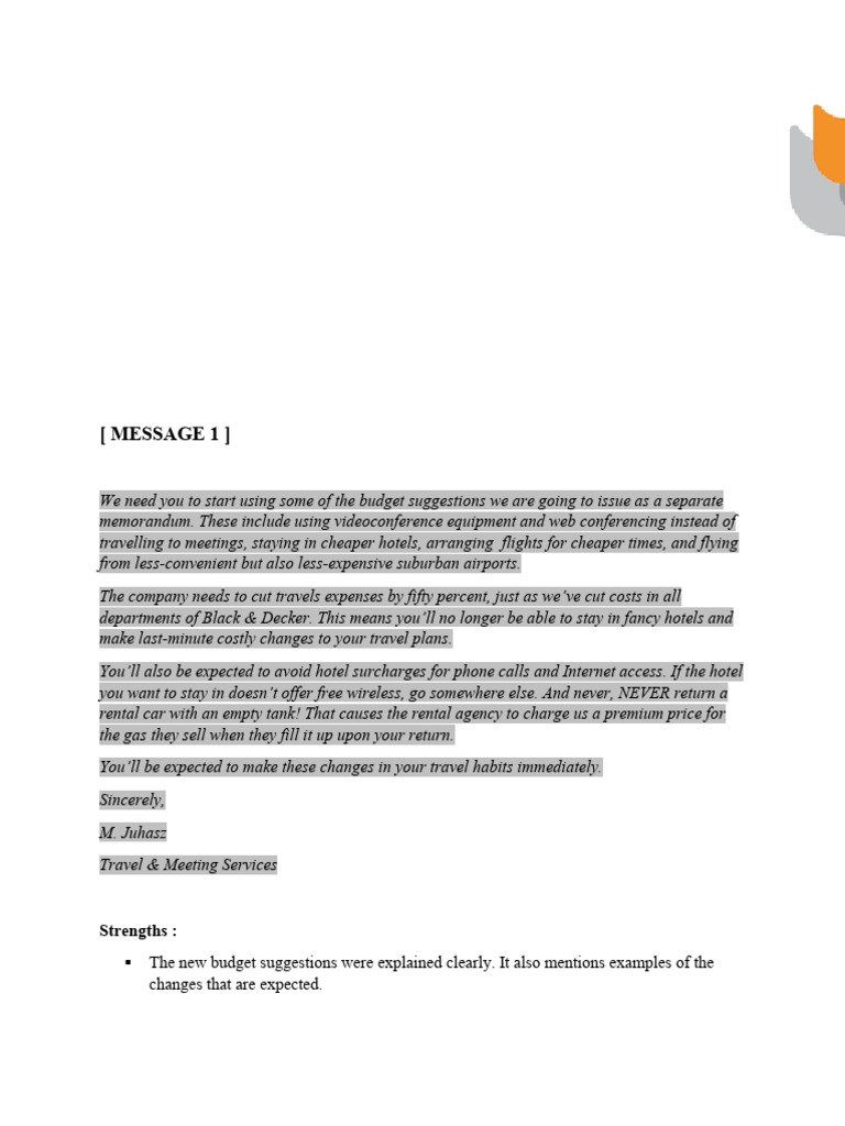 Business English - Case Study | PDF | Career & Growth | Business