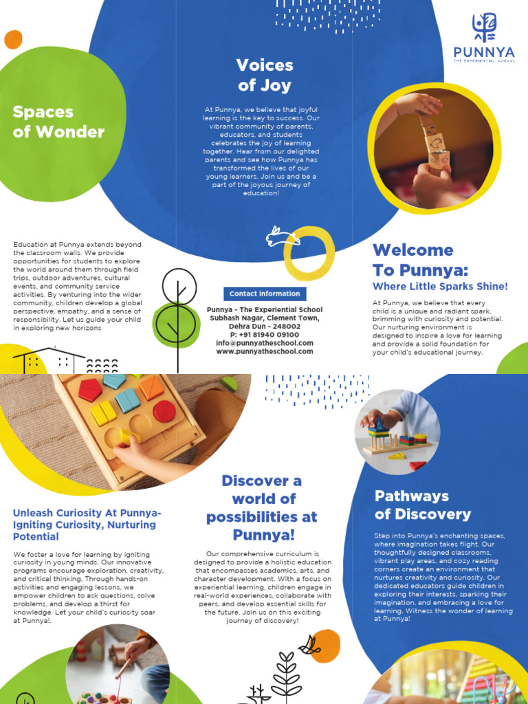 Trifold Brochure | PDF | Learning | Curiosity