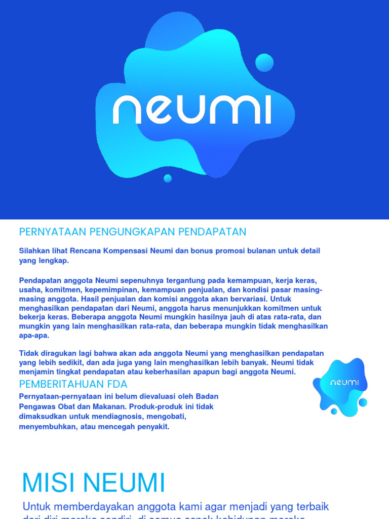 Neumi Presentation (Indonesia) | PDF