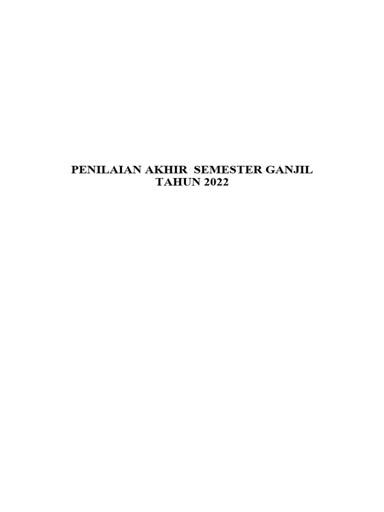 Salinan SOAL P A S | PDF | Politik