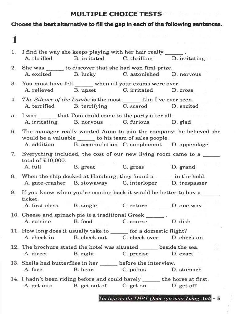 Multiple Choice | PDF