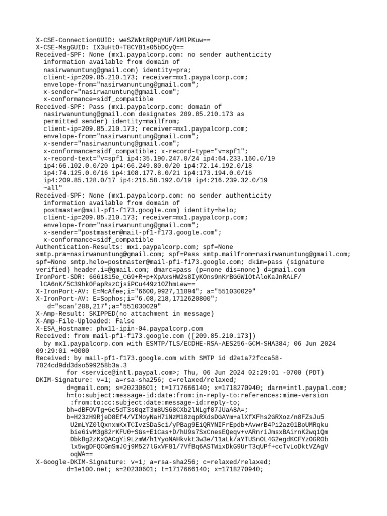 Original Message | PDF | Network Protocols | Networking Standards