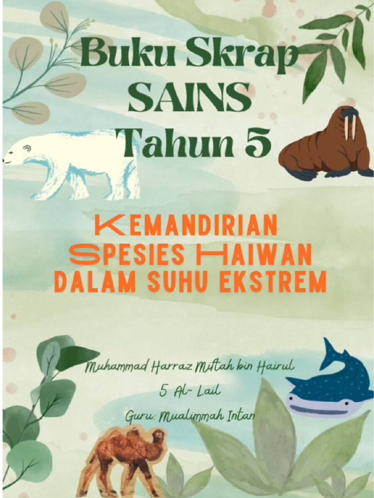Buku Skrap Sains Tahun 5 Harraz | PDF