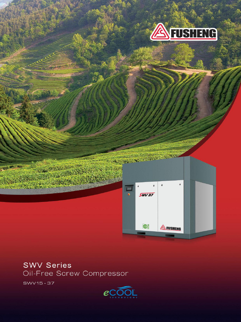 Vietnam Only - Fusheng Oil-Free Screw SWV Series Compressor E2 | PDF