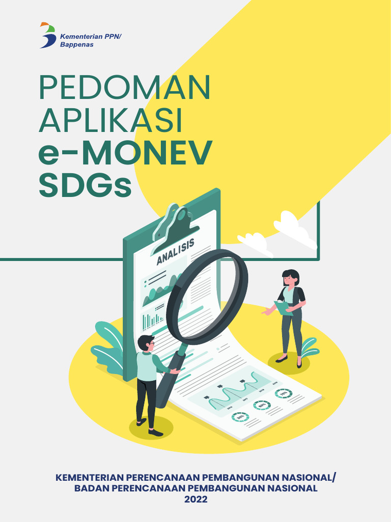 Panduan Aplikasi e-MONEV SDGs 2022 | PDF