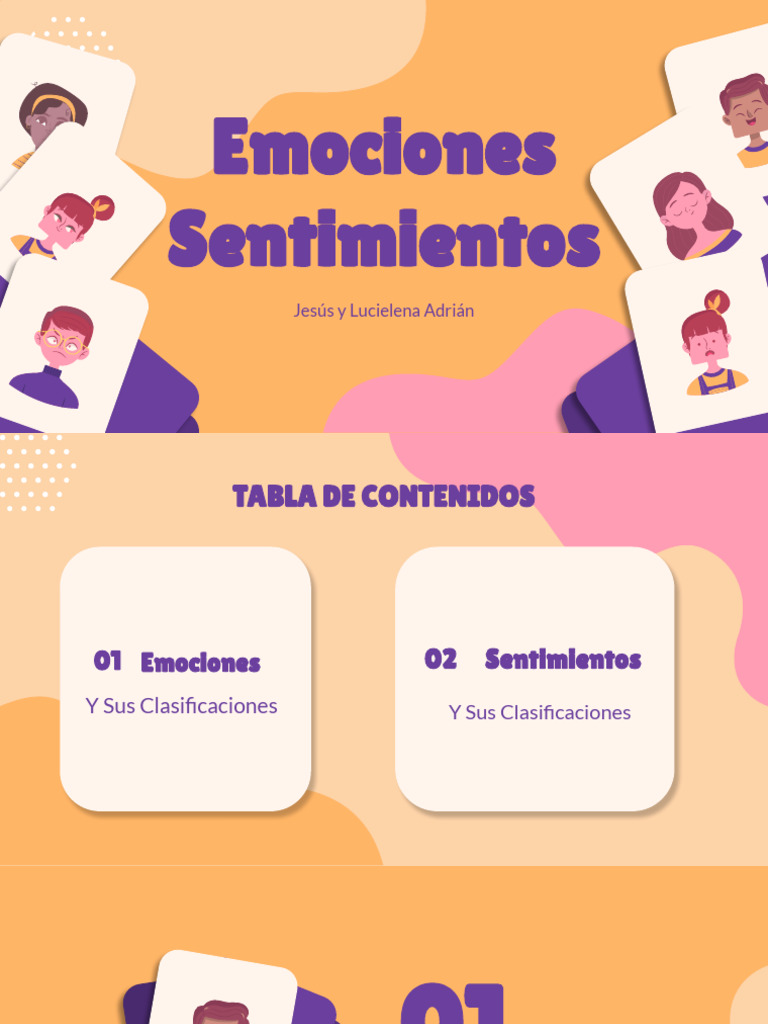 Emociones y Sentimientos: Clasificación | PDF | Las emociones | Placer
