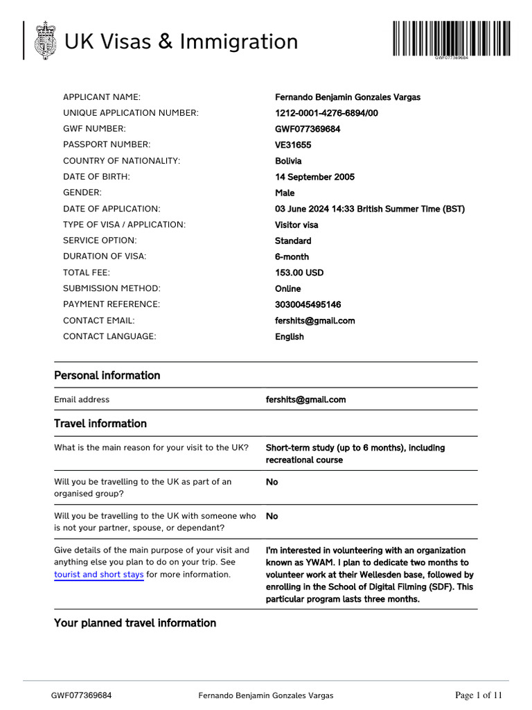 UK Visas & Immigration: Personal Information | PDF | Travel Visa | European Economic Area
