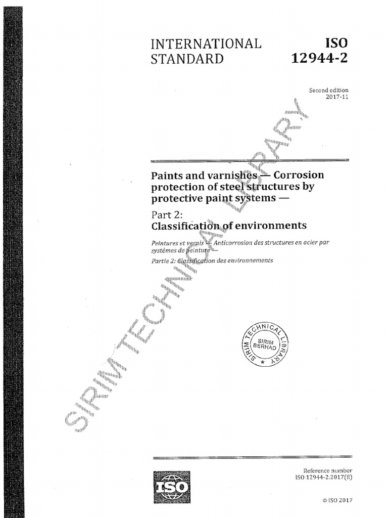 Iso 12944-2 | PDF